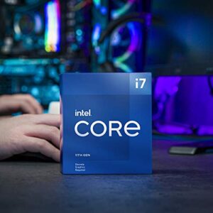 Intel® Core™ i7-11700F Desktop Processor 8 Cores up to 4.9 GHz LGA1200 (Intel® 500 Series & Select 400 Series Chipset) 65W