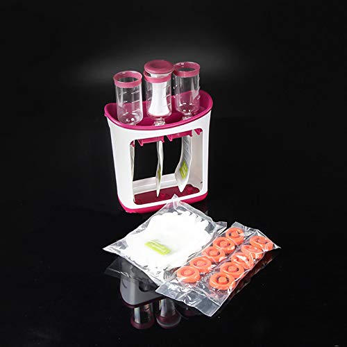 Baby Food Squeeze Station Infant Fresh Fruit Juice Maker with Storage Bags for Food Maker Preparation