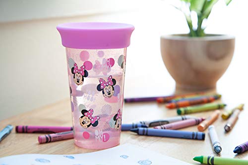 The First Years Disney Minnie Mouse 2 in 1 Spoutless Cup and Big Kids Open Toddler Cup