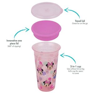 The First Years Disney Minnie Mouse 2 in 1 Spoutless Cup and Big Kids Open Toddler Cup