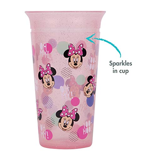 The First Years Disney Minnie Mouse 2 in 1 Spoutless Cup and Big Kids Open Toddler Cup