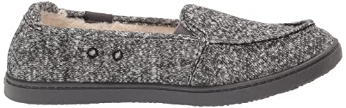 Roxy womens Minnow Faux Fur Slip on Shoe Sneaker, Black 214, 7.5 US