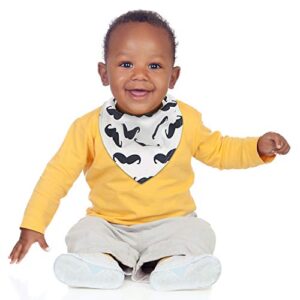 The Peanutshell Bandana Drool Bibs for Baby Boys, 8 Pack Set for Feeding, Teething, Drooling