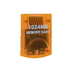 mcbazel 1024mb(16344 blocks) memory card for gamecube and wii console