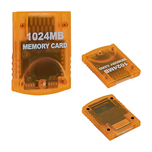 Mcbazel 1024MB(16344 Blocks) Memory Card for Gamecube and Wii Console