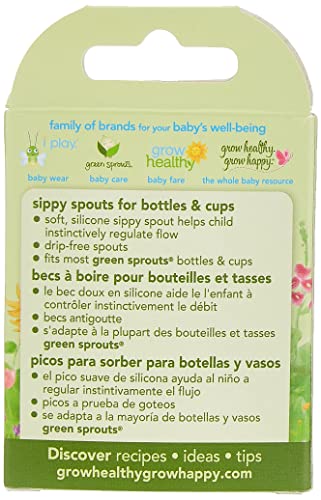 Sippy Spouts for Bottles and Cups (2 Pack)