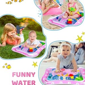 SEPHIX Baby Stuff for Newborn Toys 0-3-6-12 Months Girls Gifts, Infant Toys 0-6 Months Crawling Inflatable Water Tummy Time Mat, Montessori Activity Center for Babies Development Toys 6 to 12 Months