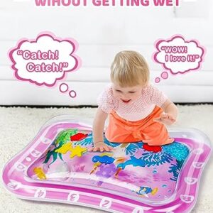 SEPHIX Baby Stuff for Newborn Toys 0-3-6-12 Months Girls Gifts, Infant Toys 0-6 Months Crawling Inflatable Water Tummy Time Mat, Montessori Activity Center for Babies Development Toys 6 to 12 Months