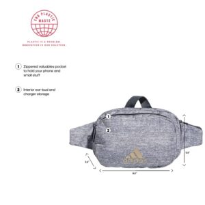 adidas Unisex Must Have Waist Pack, Jersey Grey/Onix Grey, One Size