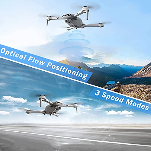 DRONEEYE 4DF10 Drone with 1080P Camera for Adults,RC Quadcopter with WiFi FPV Live Video for Kids Beginners,Trajectory Flight,App Control,3D Flips,Altitude Hold,2 Batteries,Carrying Case