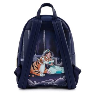 Loungefly Disney Aladdin Jasmine Castle Womens Double Strap Shoulder Bag Purse