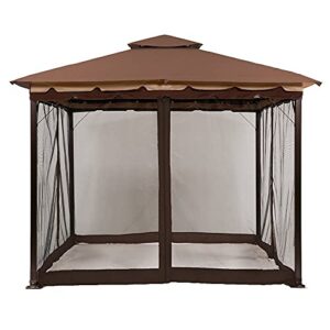 abccanopy 10x12 gazebo mosquito netting walls