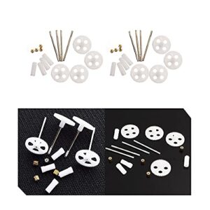 acxico 24pcs rc quadcopter drone spare parts motor gear & main gears set for syma x5 x5c x5sc