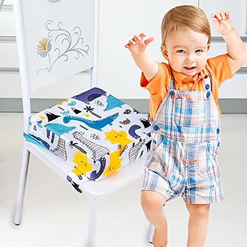 Toddler Booster Seat for Dining Table, Portable Increasing Cushion for Boys