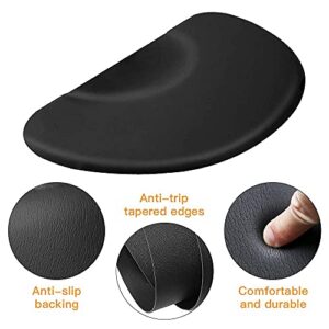 3 ft. x 4 ft. Salon Mat,Anti Fatigue Salon Floor Mat for Hair Stylist,Salon Barber Chair Barber Stations,Non Slip,Waterproof,High-Heel Proof,1 inch Thick