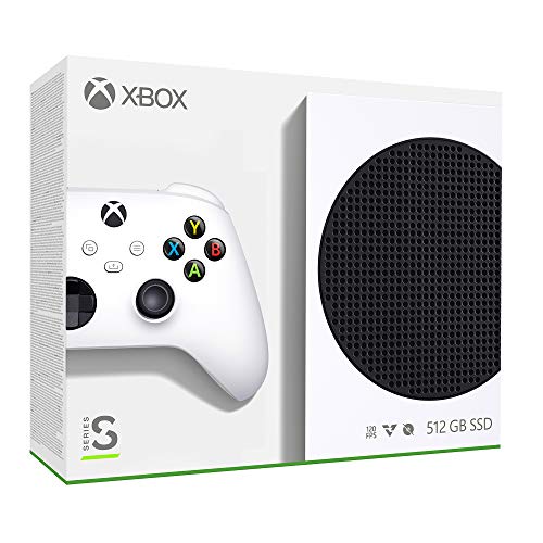 Microsoft Xbox Series S 512GB SSD All-Digital Console with One Wireless Controller, HDR(High Dynamic Range), 3D Spatial Sound, AMD FreeSync, 1440p Gaming Resolution, WiFi, White + 32GB USB Pen