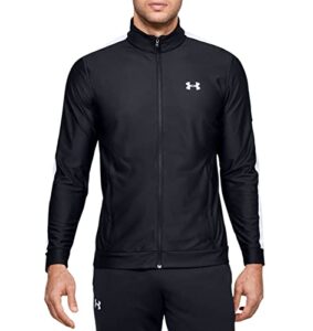 under armour men's ua twister full zip track jacket 1347293 (as1, alpha, x_l, regular, regular, black / white-001, x-large)