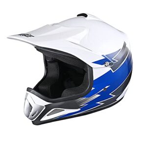 ahr youth & kids motocross helmet dot full face offroad dirt bike helmet for motorcycle, atv and mountain bike, model h-ven12