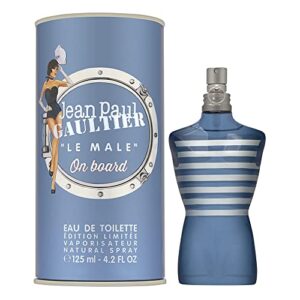 jean paul gaultier "le male" on board 4.2 oz / 125ml eau de toilette for men