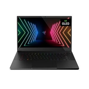 razer blade 15 gaming laptop: nvidia geforce rtx 3080-11th gen intel 8-core i9 cpu - 15.6” 4k oled - 32gb ram - 1tb ssd - cnc aluminum - chroma rgb - thx spatial audio - thunderbolt 3