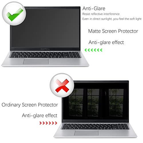 KEANBOLL 3 PCS Anti-Glare Matte Screen Protector for Dell Inspiron 14 5410 2-in-1 Convertible Laptop 14", Anti Glare Anti Fingerprint Screen Protector Shield Guard