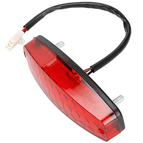 FVRITO 12V Led Rear Brake Tail light for 50cc 70cc 90cc 110cc 125cc Taotao 110B Boulder B1 Coolster 3050C Vitacci HAWK Peace Roketa Sunl BMS Bamboo RPS Raider 6 ICEbear JCL Chinese Quad ATV 4-Wheeler