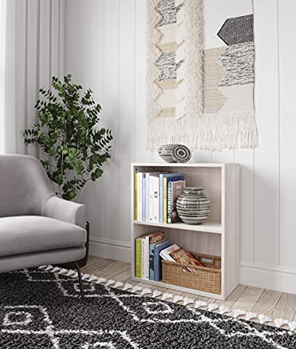 Signature Design by Ashley Dorrinson Bookcase, 25"W x 12"D x 30"H, Whitewash