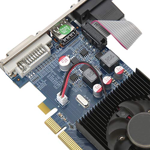 Computer Graphics Card, 2G DDR3 PCI Express 3.0 64bit 600MHz 160 Units 3D API HD6450