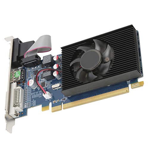 Computer Graphics Card, 2G DDR3 PCI Express 3.0 64bit 600MHz 160 Units 3D API HD6450