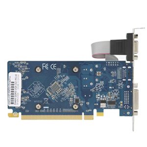 Computer Graphics Card, 2G DDR3 PCI Express 3.0 64bit 600MHz 160 Units 3D API HD6450