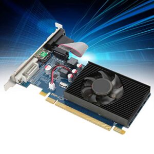 Computer Graphics Card, 2G DDR3 PCI Express 3.0 64bit 600MHz 160 Units 3D API HD6450