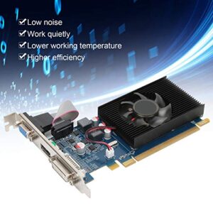 Computer Graphics Card, 2G DDR3 PCI Express 3.0 64bit 600MHz 160 Units 3D API HD6450