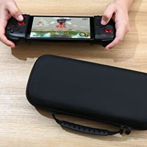 Carrying Case for Switch Split Pad Pro - iofeiwak Hard Shell Case for Nintendo Switch + Hori Split Pad Pro & Binbok & NexiGo Joy Pad Controllers - Support 20 Game Slots / Button Protection/ Large Capacity