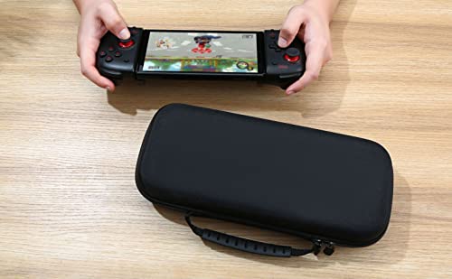 Carrying Case for Switch Split Pad Pro - iofeiwak Hard Shell Case for Nintendo Switch + Hori Split Pad Pro & Binbok & NexiGo Joy Pad Controllers - Support 20 Game Slots / Button Protection/ Large Capacity