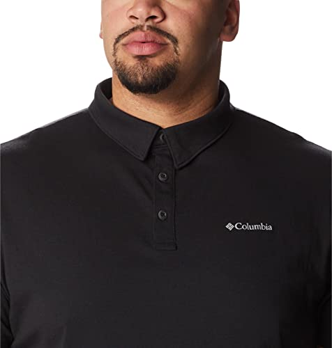 Columbia Men's Thistletown Hills Polo, Black, XX-Large