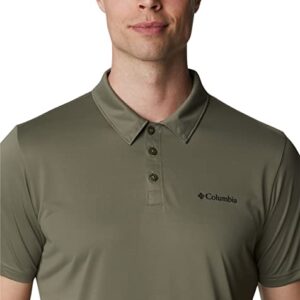 Columbia Men's Hike Polo, Stone Green, Medium