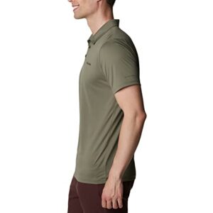 Columbia Men's Hike Polo, Stone Green, Medium