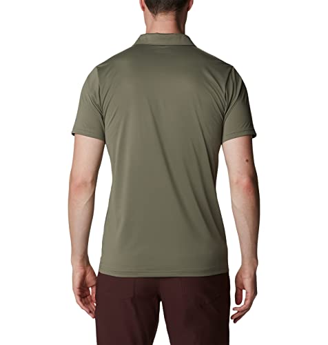 Columbia Men's Hike Polo, Stone Green, Medium