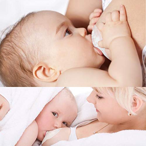 Nipple Shields for Nursing Newborn, Upgraded 25mm Nippleshield for Breastfeeding Nursing Mothers with Inverted & Sore Nipple with Carrying Case