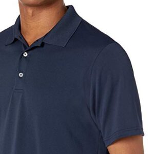 Amazon Essentials Men's Regular-Fit Quick-Dry Golf Polo Shirt (Available in Big & Tall), Dark Navy, X-Large