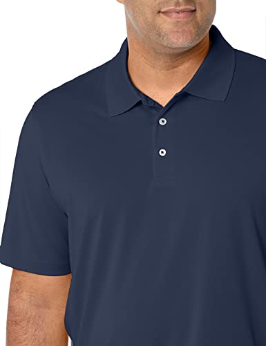 Amazon Essentials Men's Regular-Fit Quick-Dry Golf Polo Shirt (Available in Big & Tall), Dark Navy, X-Large