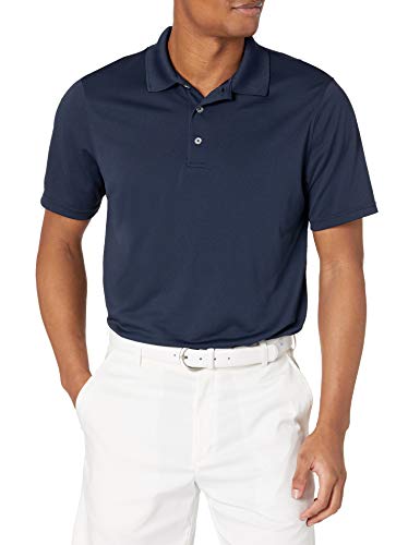 Amazon Essentials Men's Regular-Fit Quick-Dry Golf Polo Shirt (Available in Big & Tall), Dark Navy, X-Large