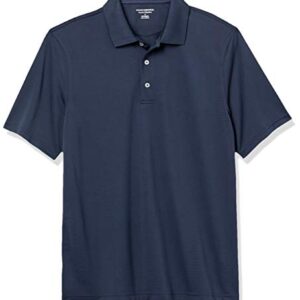 Amazon Essentials Men's Regular-Fit Quick-Dry Golf Polo Shirt (Available in Big & Tall), Dark Navy, X-Large