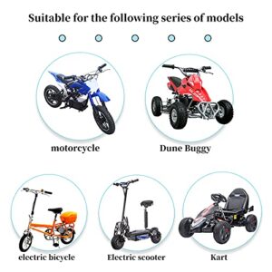 36V Electric Brushless DC Motor Kits 1000W BLDC Mid Motor 3100RPM 27.7A with 30A Speed Controller Handlebar Twist Grip Throttle Go Kart Motor Kit