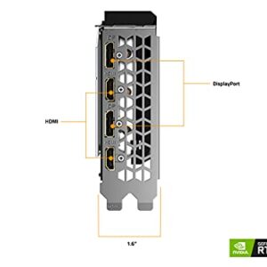 GIGABYTE GeForce RTX 3060 Gaming OC 12G (REV2.0) Graphics Card, 3X WINDFORCE Fans, 12GB 192-bit GDDR6, GV-N3060GAMING OC-12GD Video Card