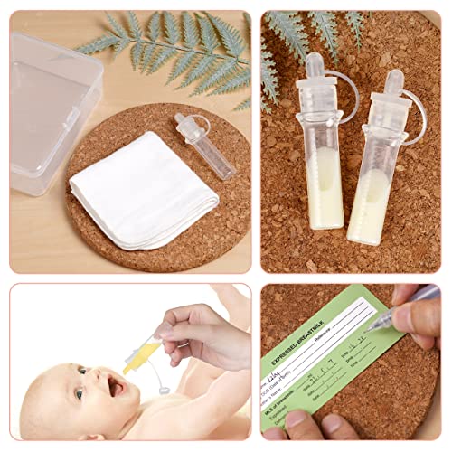 haakaa Manual Breast Pump 5oz/150ml & Silicone Colostrum Collector Kit Ready-to-Use Pack (0.1oz/4ml, 6pcs)