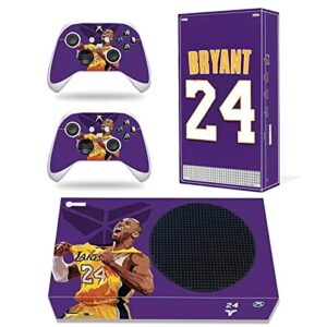 the console wrap xbox series s console and controller skin set, mamba skin wrap decal kit, pr-71777