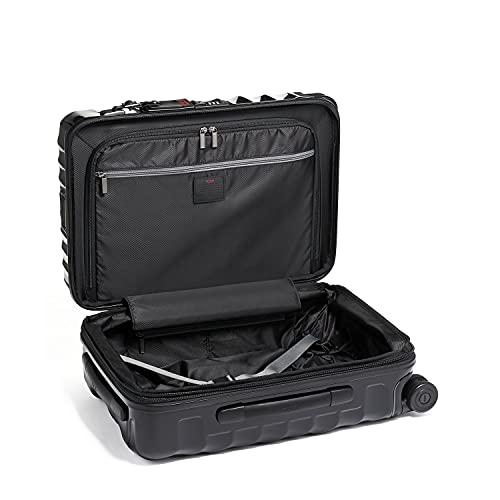 TUMI 19 Degree International Expandable 4-Wheel Carry On - Hard Shell Carry On Luggage - Rolling Carry On Luggage for Plane & International Travel - Black