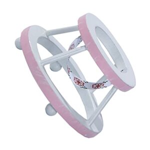 amosfun stand learning walker toy doll house foldable activity baby walker activity walker and rocker miniature