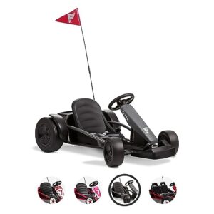 radio flyer extreme drift go-kart, ride on toy, ages 5-12